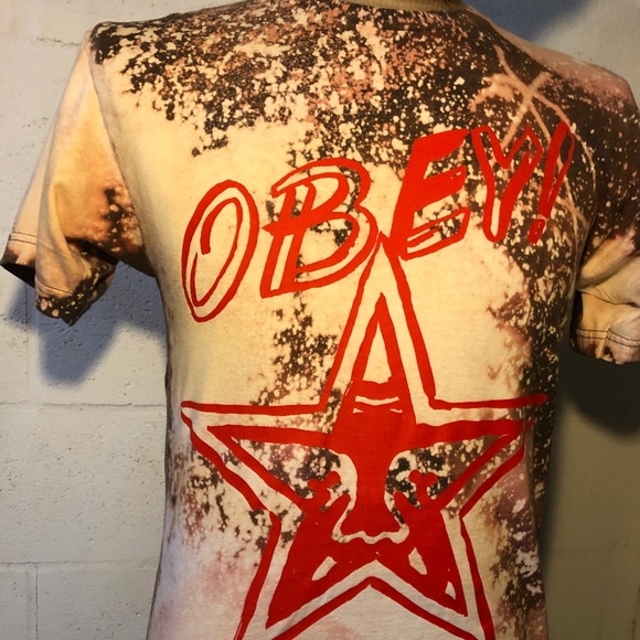 Obey | Shirts | Custom Obey Tshirt | Poshmark